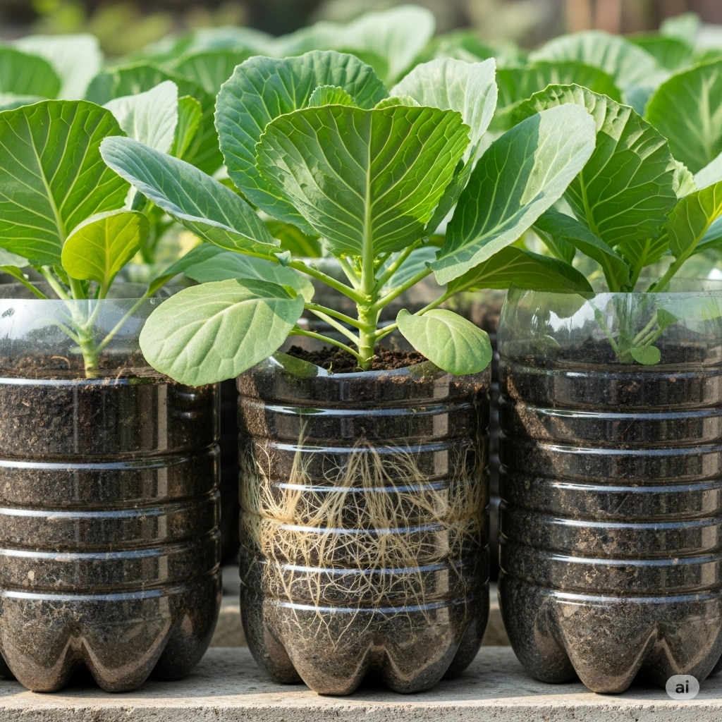 Cabbage in Bottles: Harvest Crunchy Greens at Home - Home Garden Tips