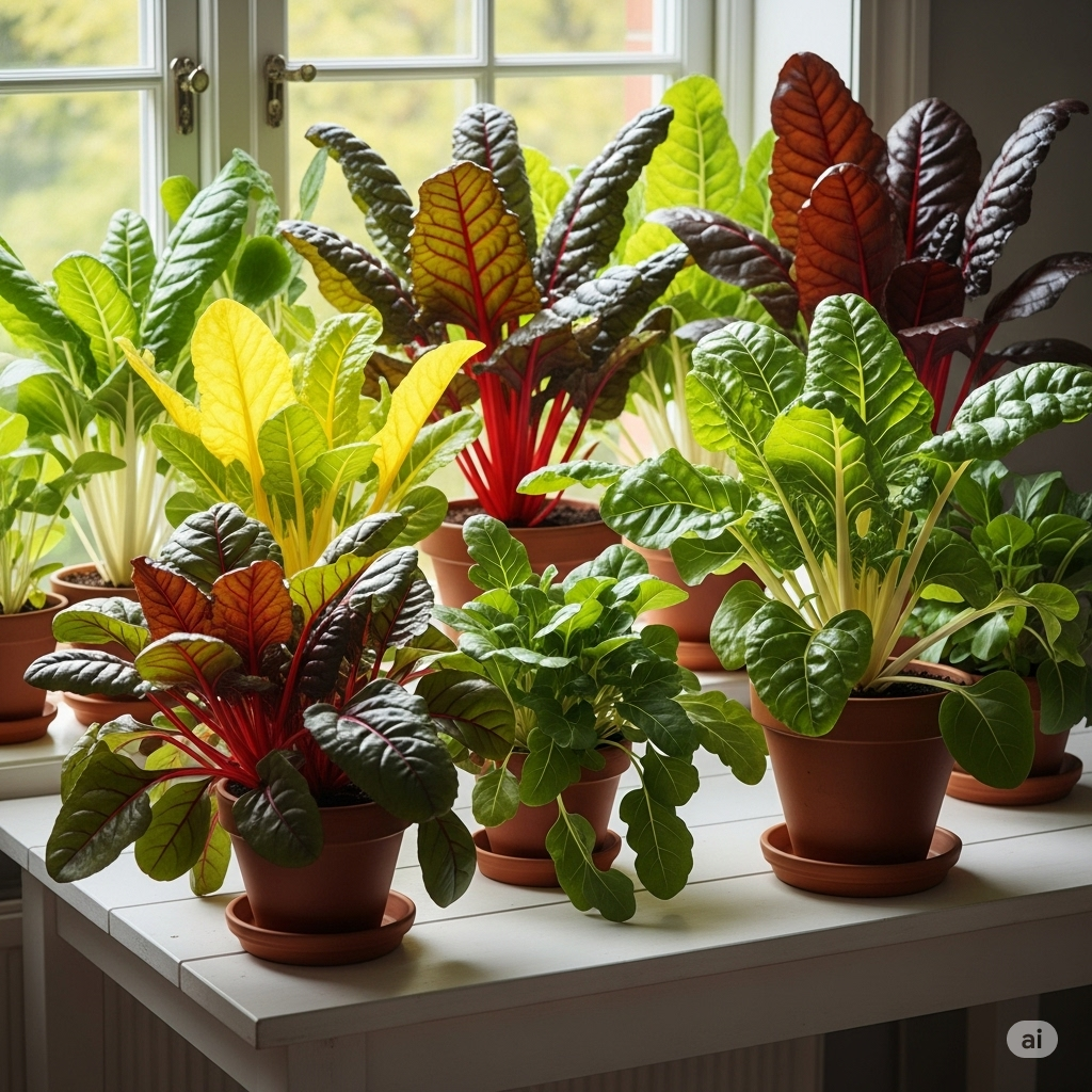 Grow Colorful Swiss Chard in Your Favorite Pot - Home Garden Tips