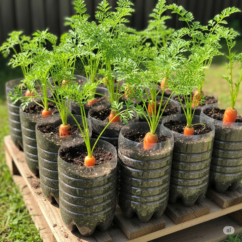 Bottle Up and Grow: Carrots in Small Spaces - Home Garden Tips