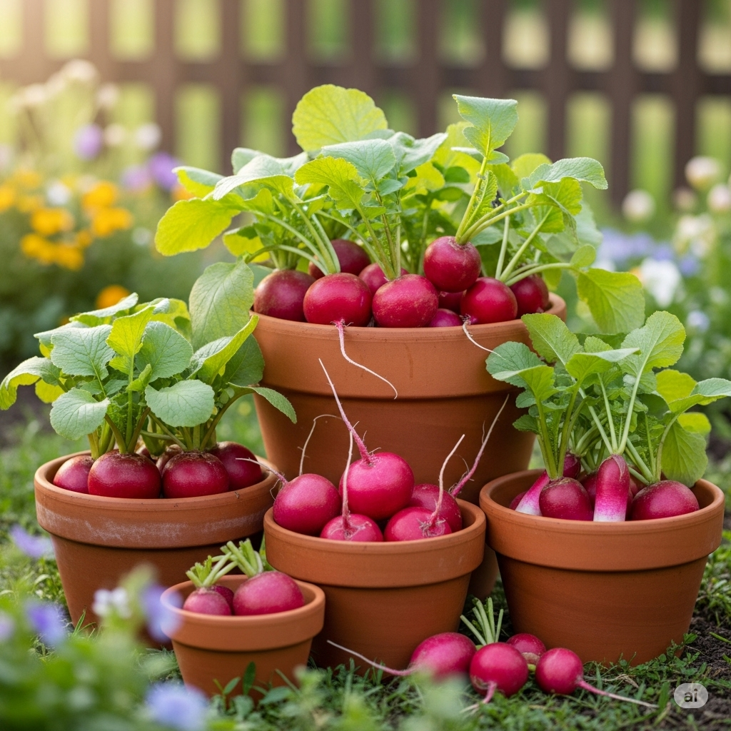 How to Grow Radishes in Pots or Small Spaces - Home Garden Tips