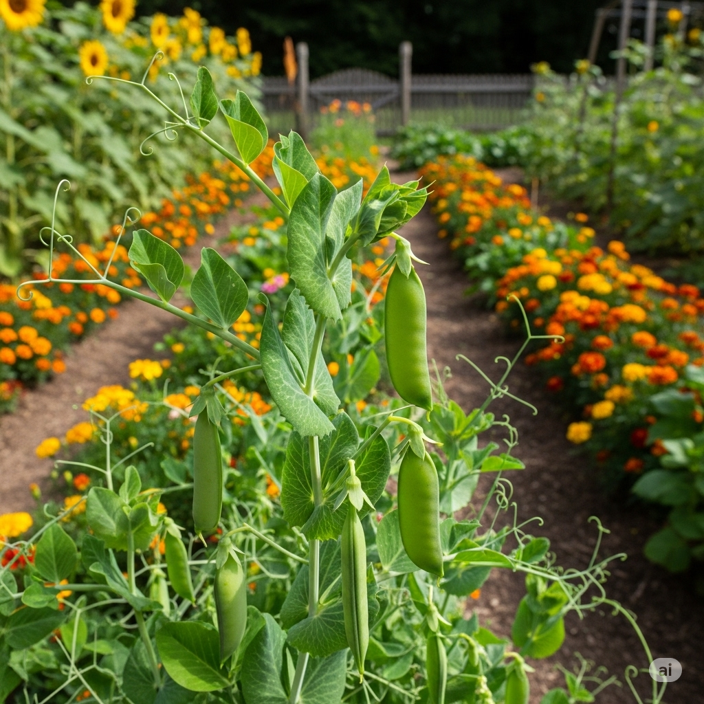 Pea Companion Planting: What Works and What Doesn’t - Home Garden Tips