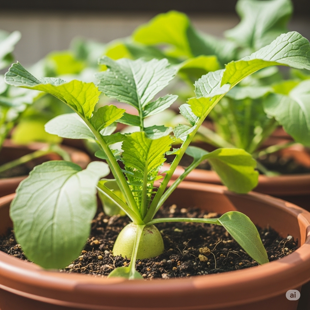 Perfect Radishes from a Patio Pot - Home Garden Tips