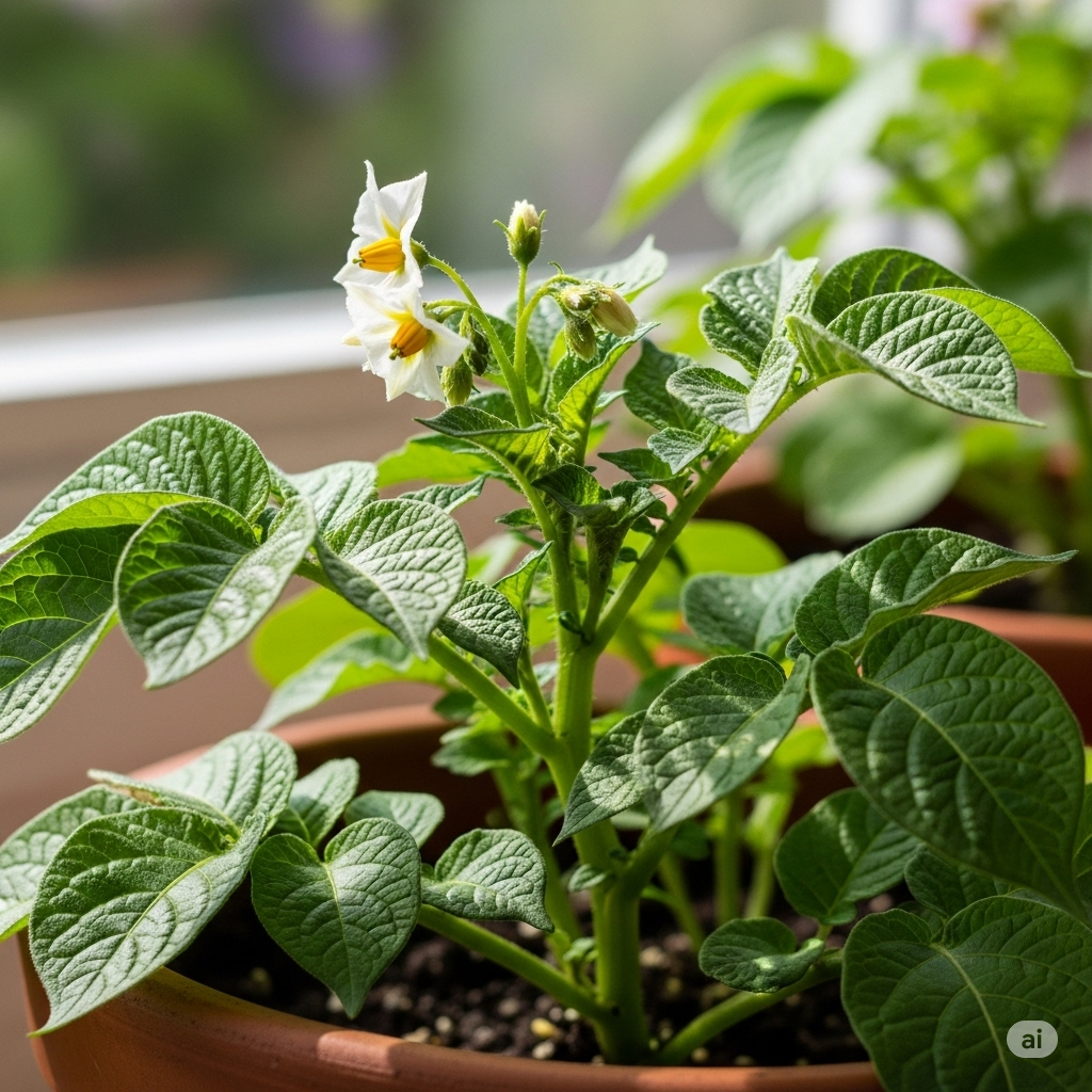 Simple Steps to Grow Potatoes in a Container - Home Garden Tips