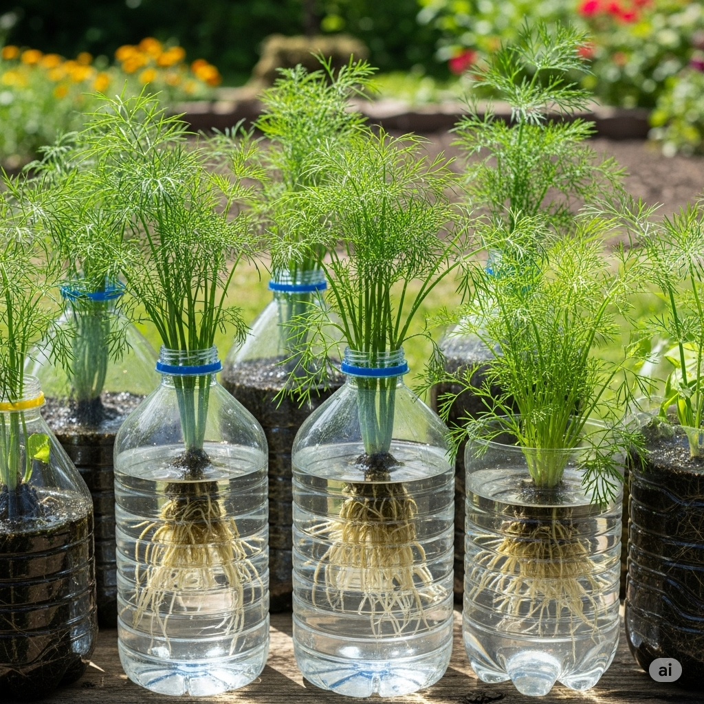 Dill Regrowth in Water: DIY Bottle Propagation Ideas - Home Garden Tips
