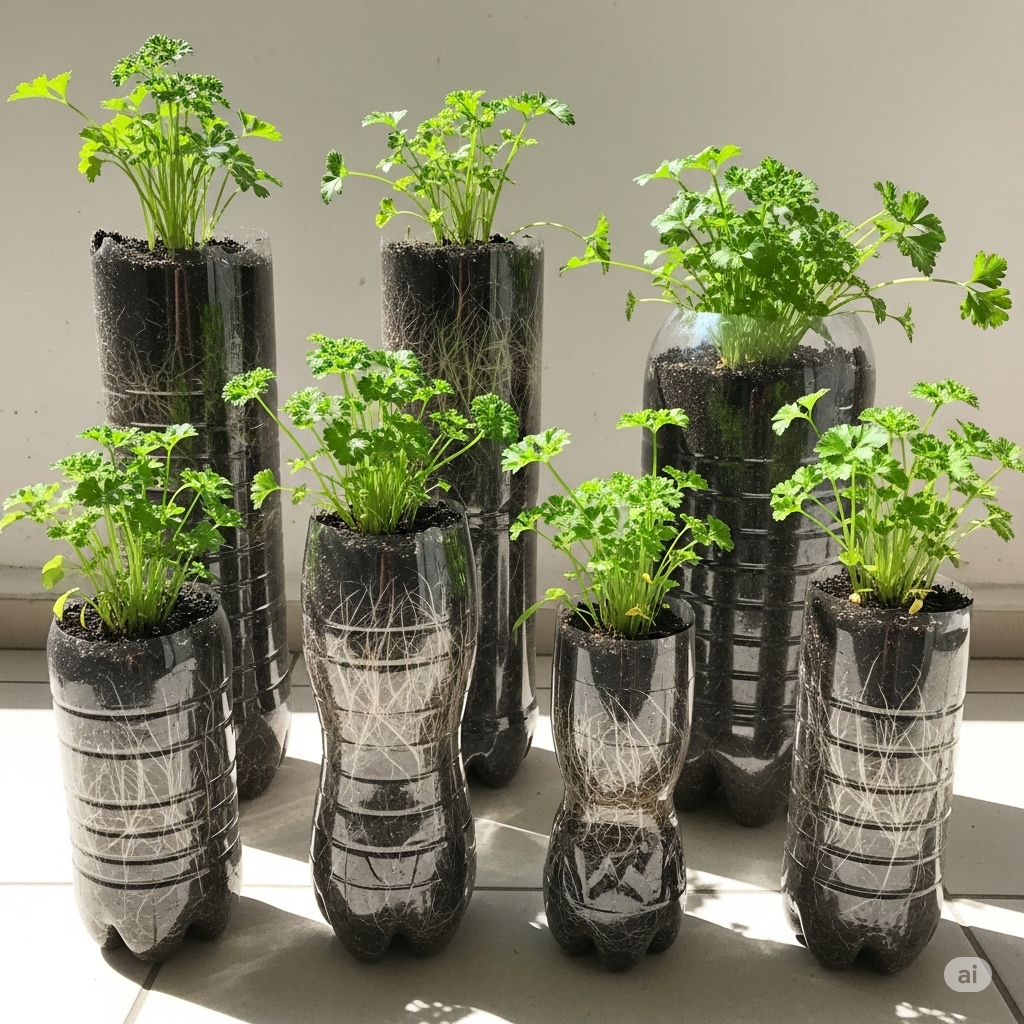 Step-by-Step Guide to Growing Parsley in Plastic Containers - Home ...