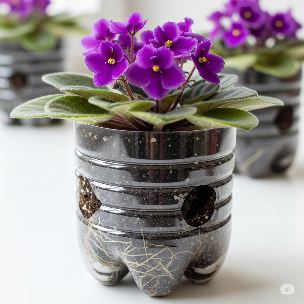 Best Container Tips for Blooming African Violets - Home Garden Tips