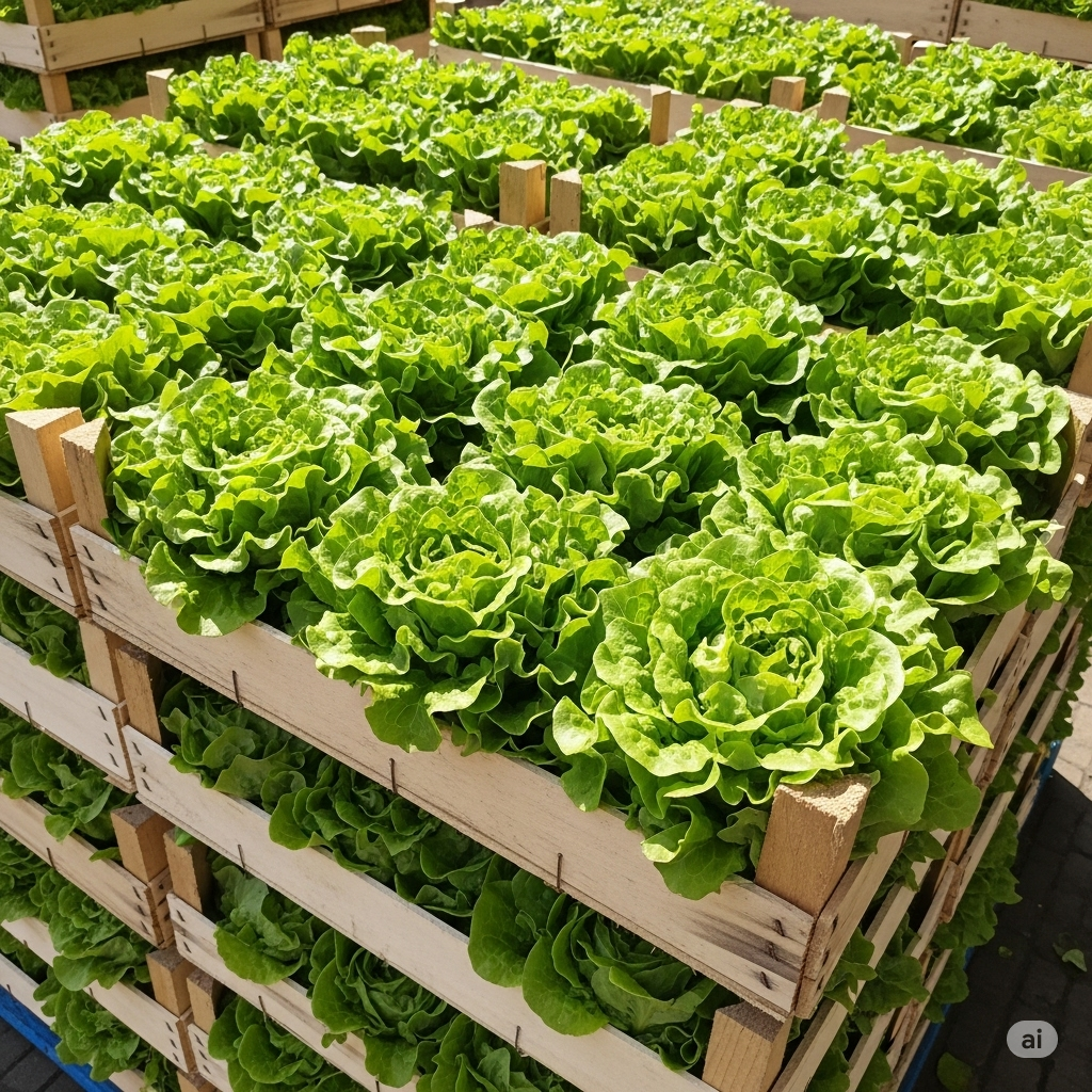Turn Crates into Productive Lettuce Plots - Home Garden Tips