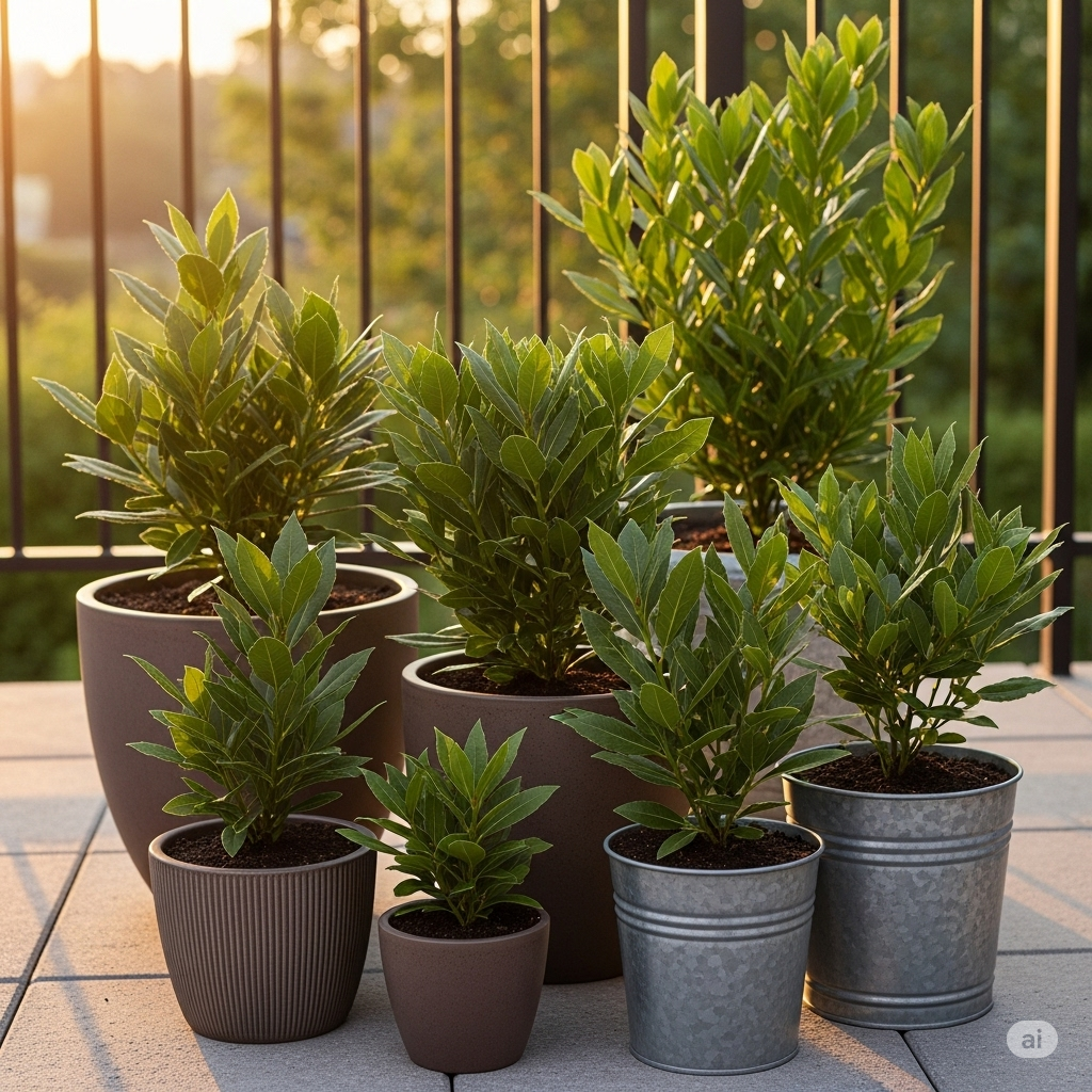 Bay Leaf in Pots: The Ultimate Container Herb Tree - Home Garden Tips