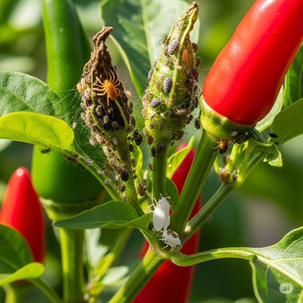 Organic Pest Control Methods for Chili Plants - Home Garden Tips