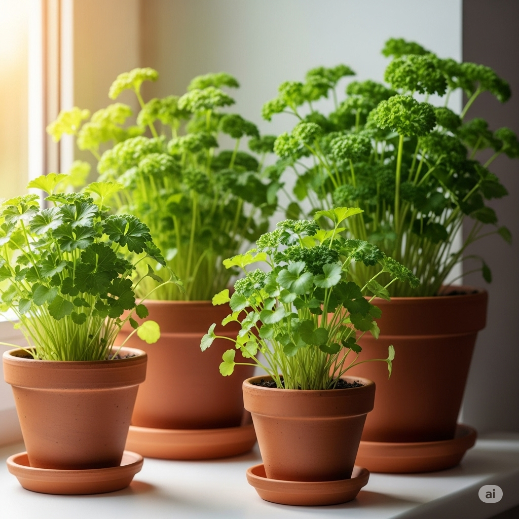 Pot-Grown Parsley: A Simple Guide for Beginners - Home Garden Tips