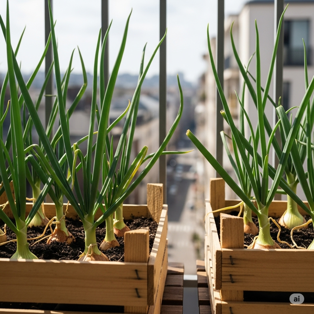 DIY Onion Crate Garden for Urban Living - Home Garden Tips