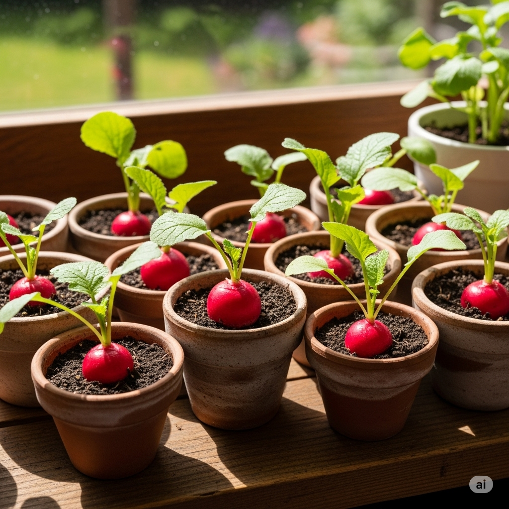 Container Radishes: From Seed to Harvest in Weeks - Home Garden Tips