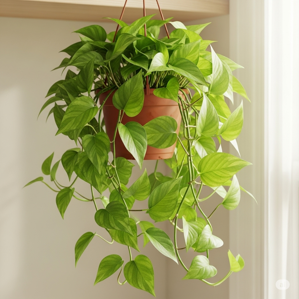 Growing Lush Pothos in Pots Indoors - Home Garden Tips