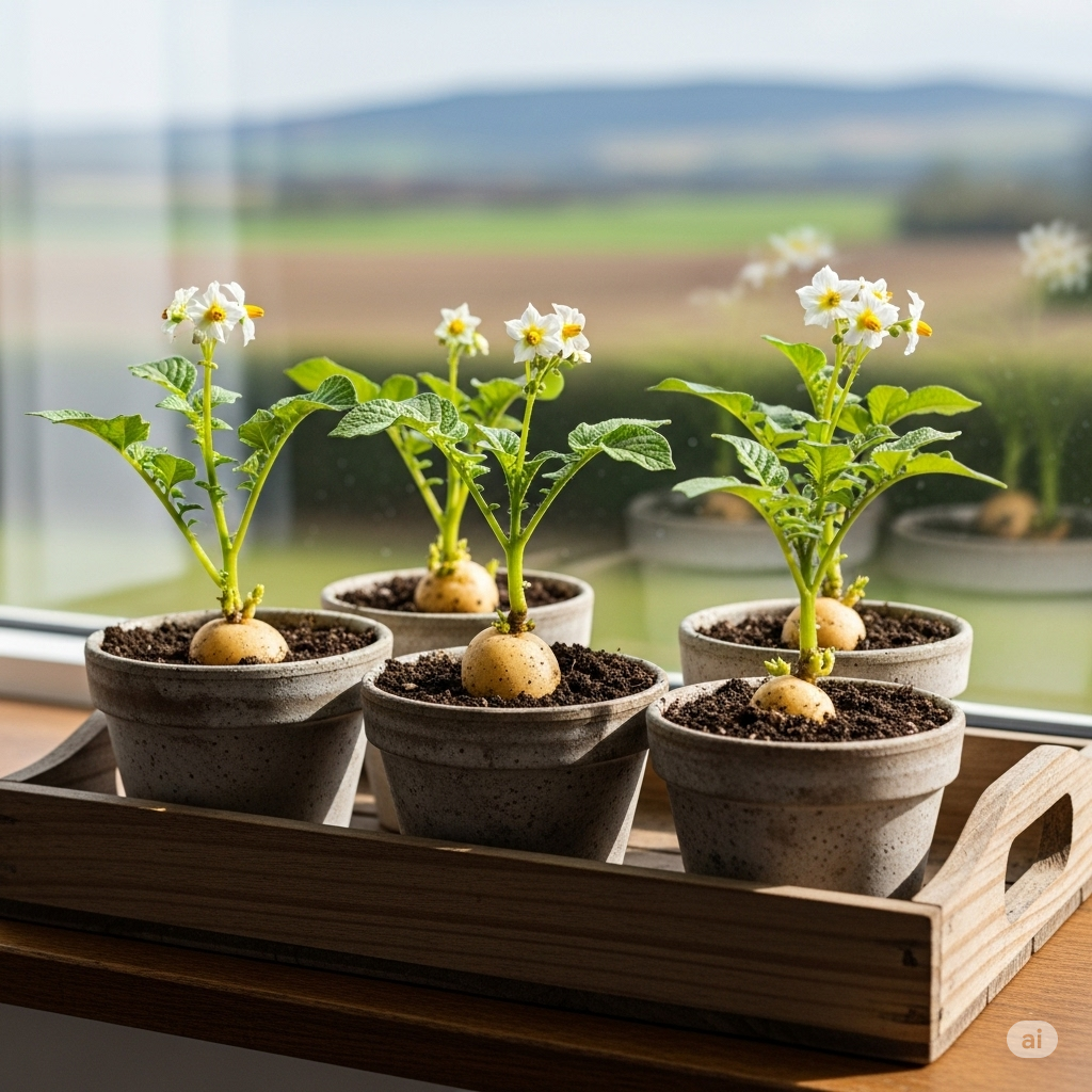 How to Harvest Big Yields of Potatoes in Small Pots - Home Garden Tips