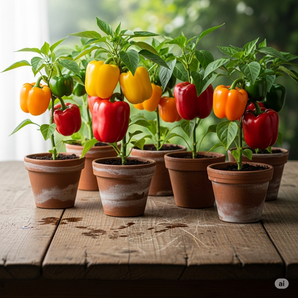 Potted Peppers: A Garden-to-Kitchen Favorite - Home Garden Tips