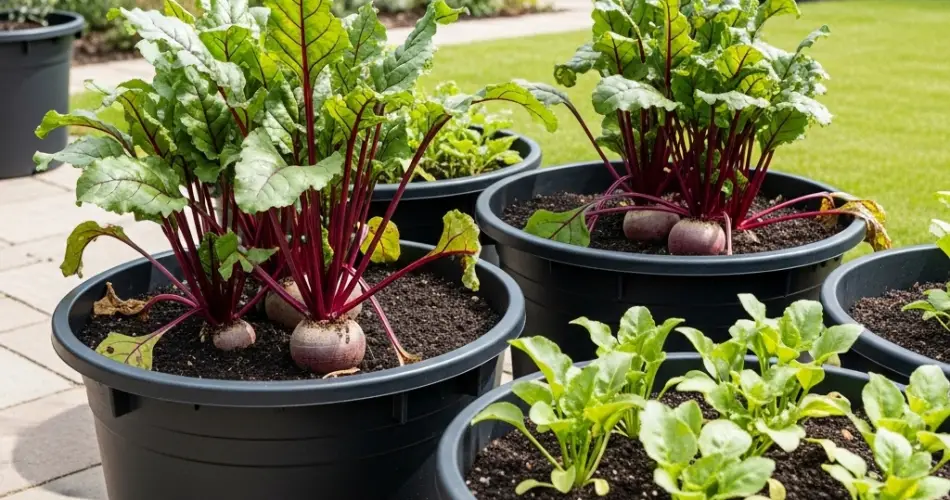 How to Grow Sweet Beets in Garden Containers - Home Garden Tips