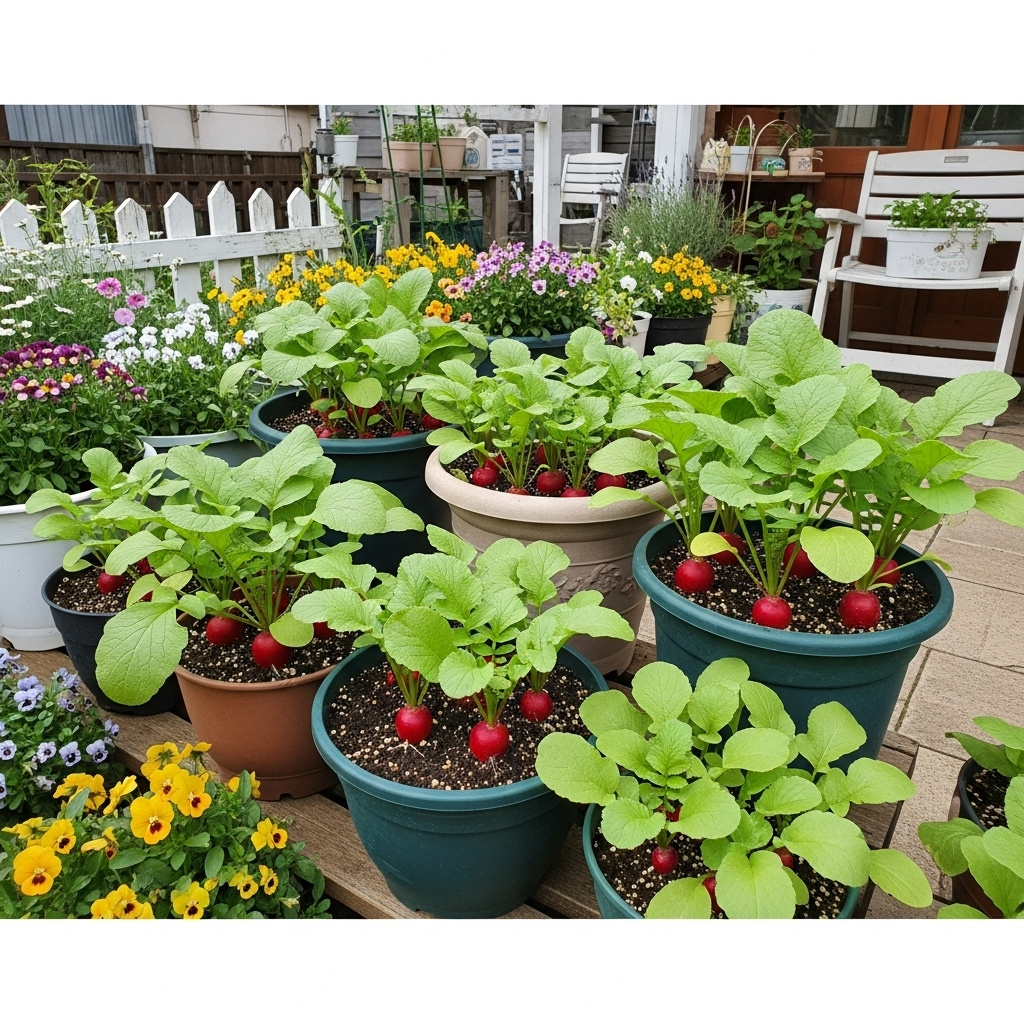 Root to Table: Radishes in a Pot - Home Garden Tips