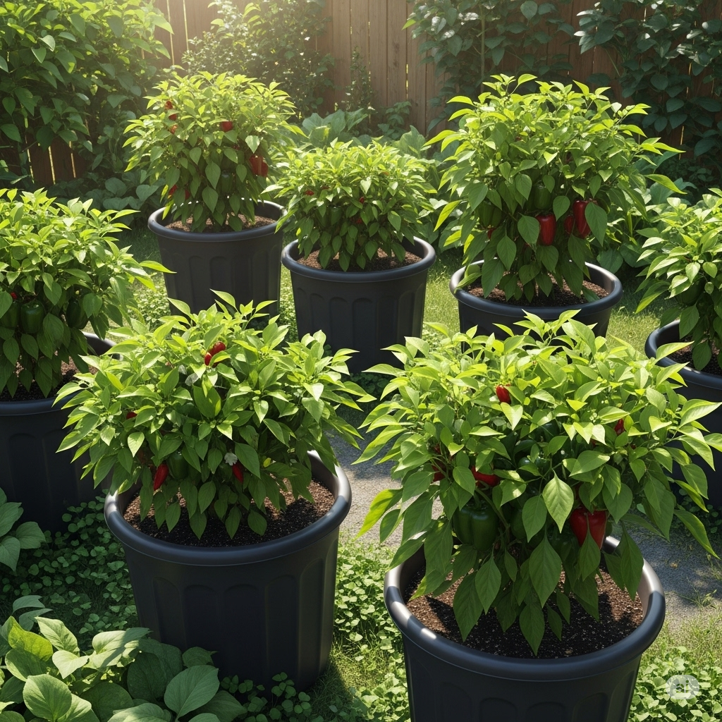 How to Grow Bell Peppers in Containers Successfully - Home Garden Tips