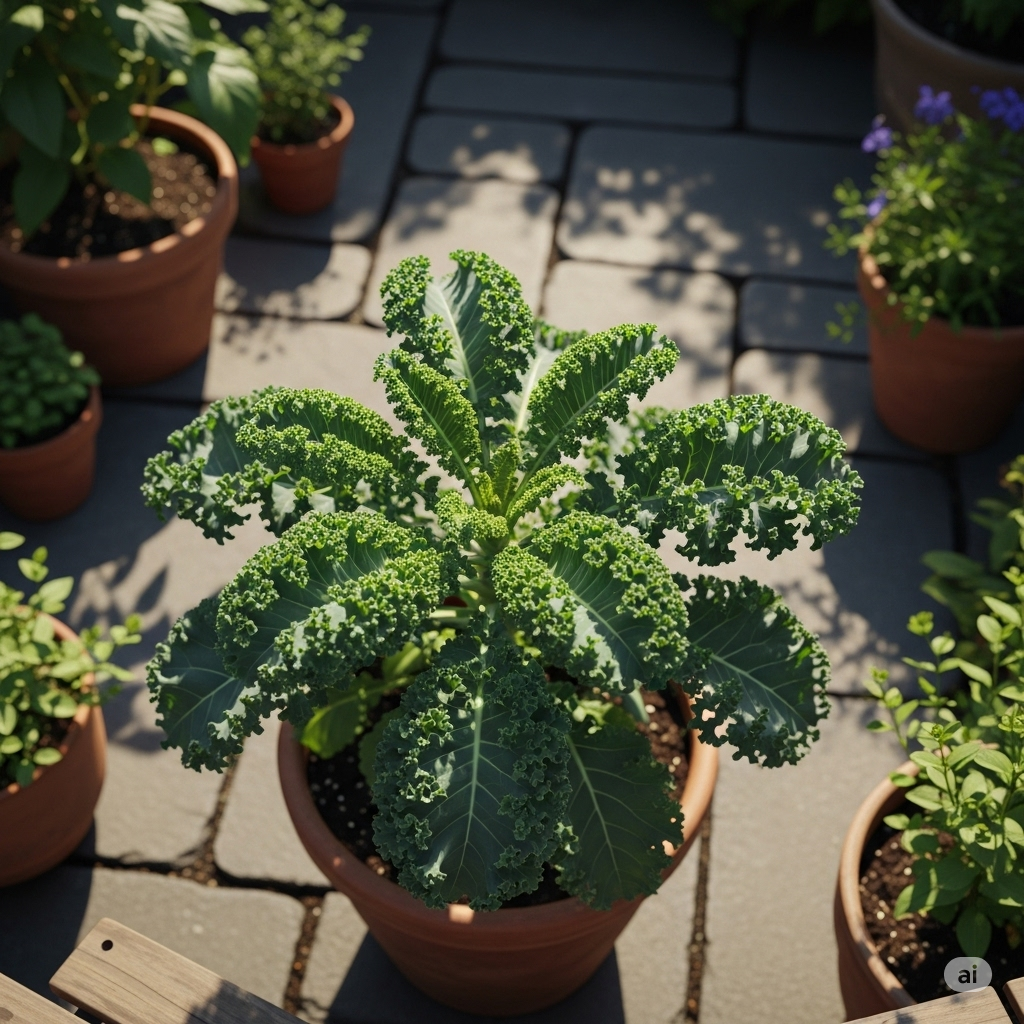 Your Own Superfood: Kale in a Container Garden - Home Garden Tips