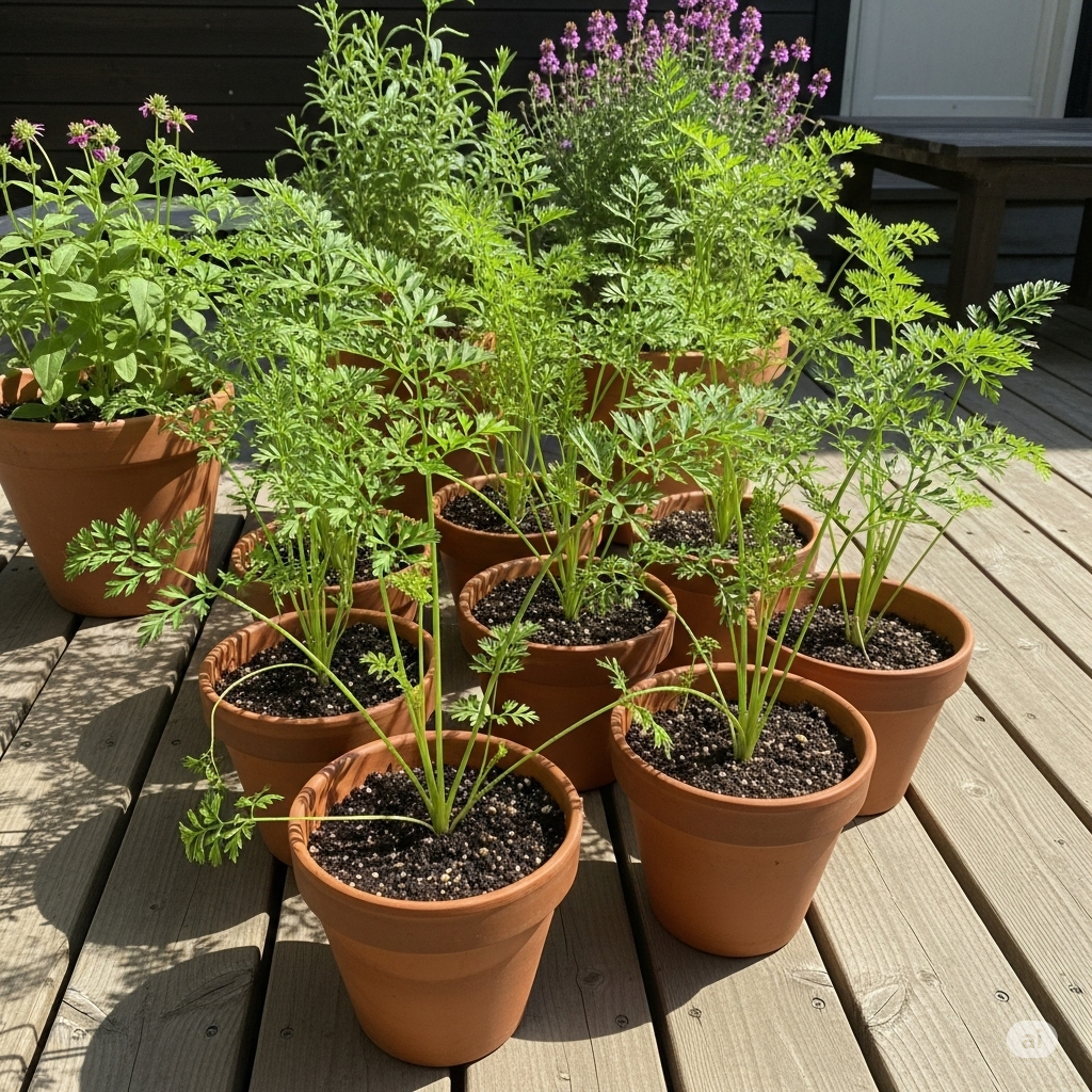 Pot-Grown Carrots: The Deep Container Method - Home Garden Tips