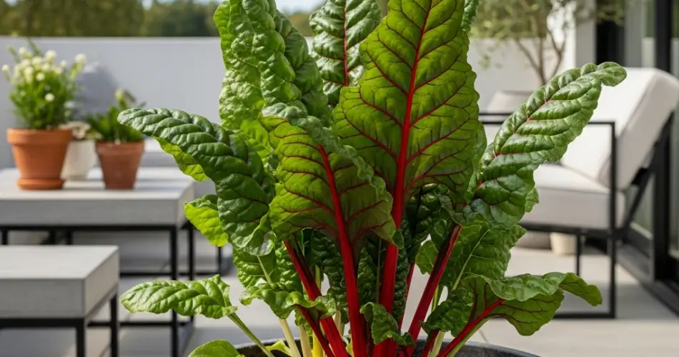 Easy Swiss Chard in Containers for Urban Growers - Home Garden Tips