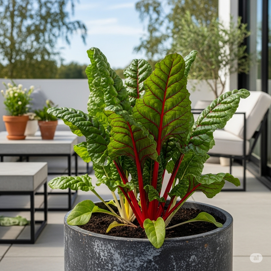 Easy Swiss Chard in Containers for Urban Growers - Home Garden Tips