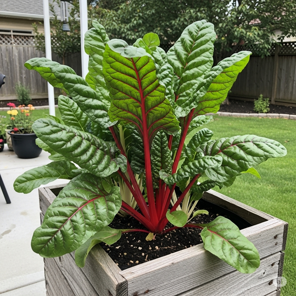 Potted Swiss Chard: Greens with a Rainbow Touch - Home Garden Tips
