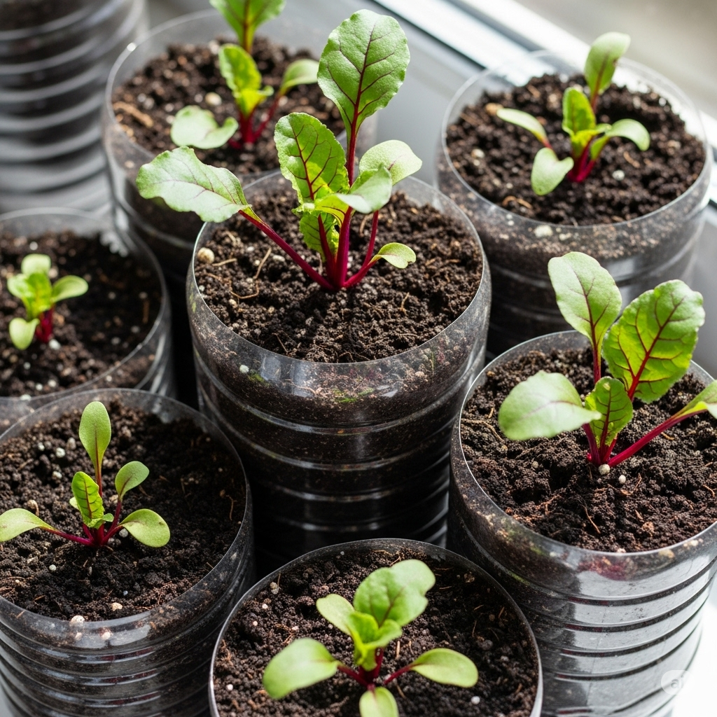 DIY Bottle Propagation for Healthy Beetroot Starts - Home Garden Tips