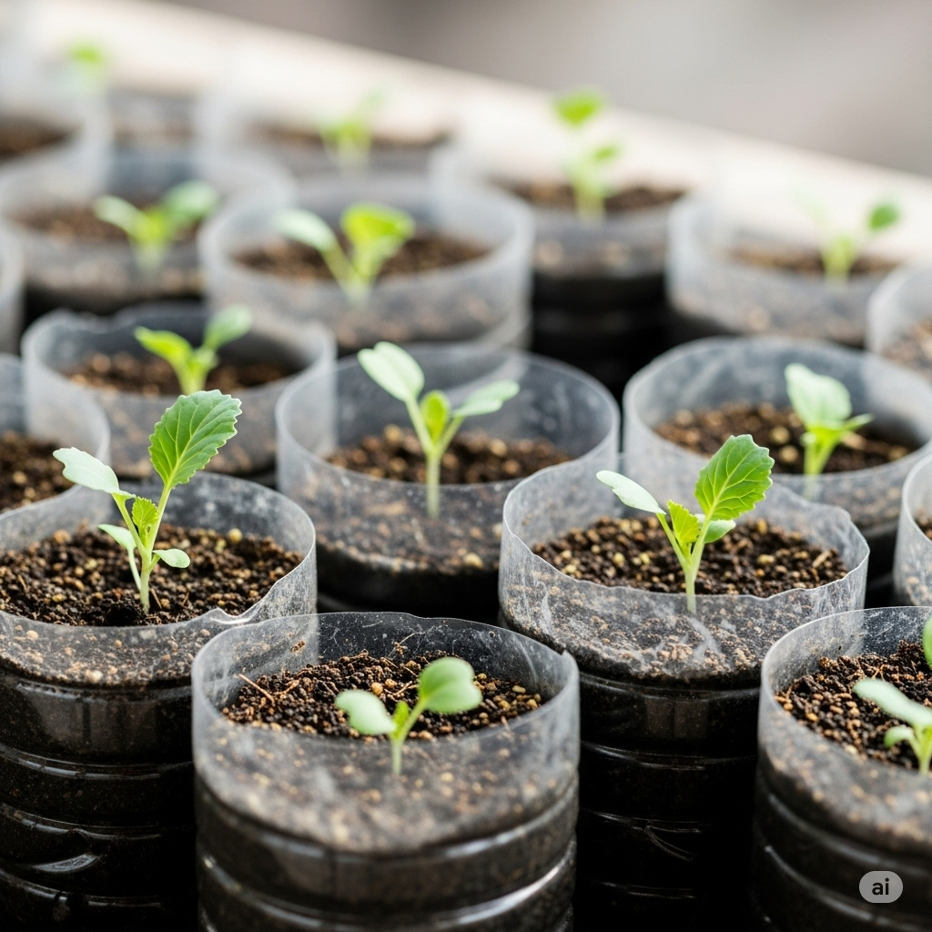 Start Cabbage Seeds in Bottles for Backyard Success - Home Garden Tips