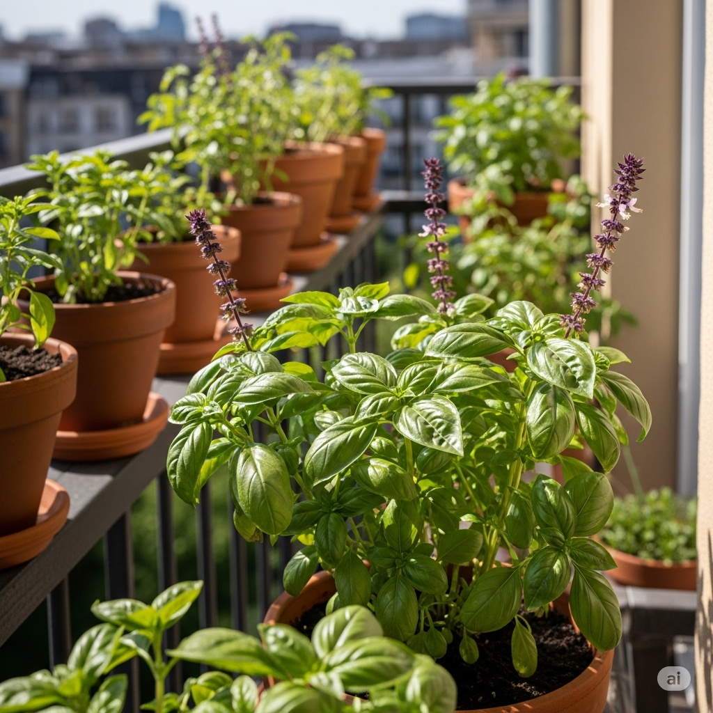 Basil in Pots: A Beginner’s Guide to Herb Gardening - Home Garden Tips