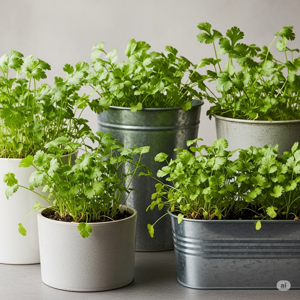 Container Cilantro: Sowing, Growing, and Harvesting Tips - Home Garden Tips