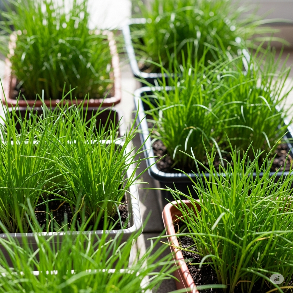 How to Maintain Lush Chives in Containers - Home Garden Tips