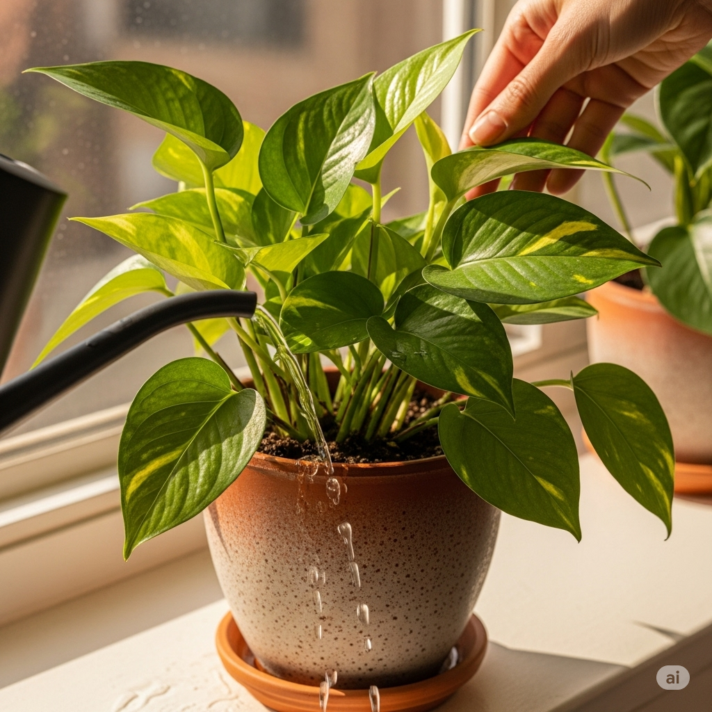 How Much Water Does Pothos Really Need? - Home Garden Tips