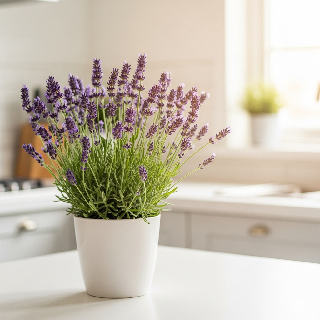 Growing Lavender Indoors: Bring Calm to Your Kitchen - Home Garden Tips