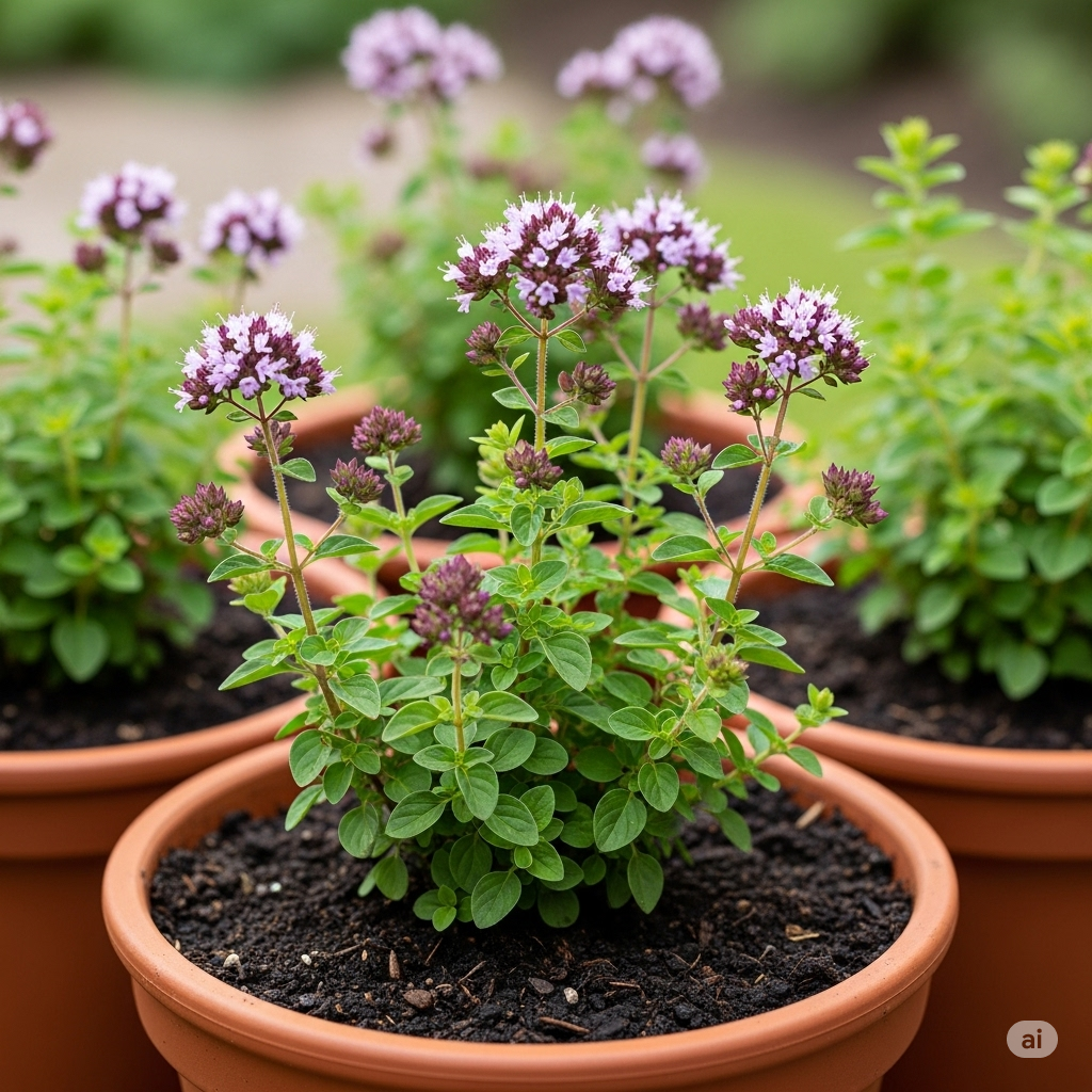 Oregano in Pots: Mediterranean Flavor for Small Spaces - Home Garden Tips