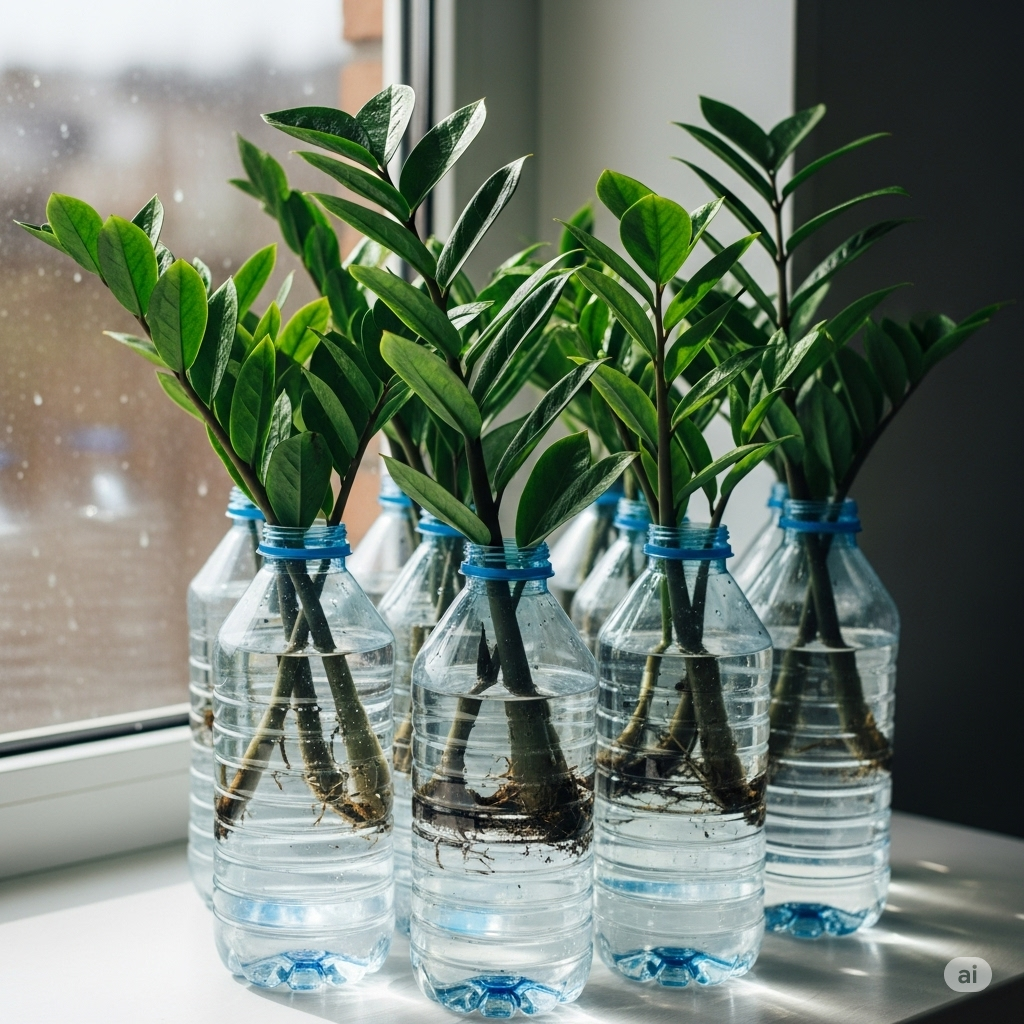 ZZ Plant Bottle Planter Guide for Beginners - Home Garden Tips