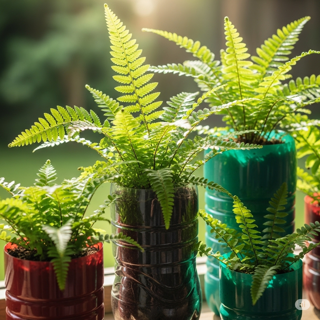 Moisture and Light Control for Ferns in Pots - Home Garden Tips