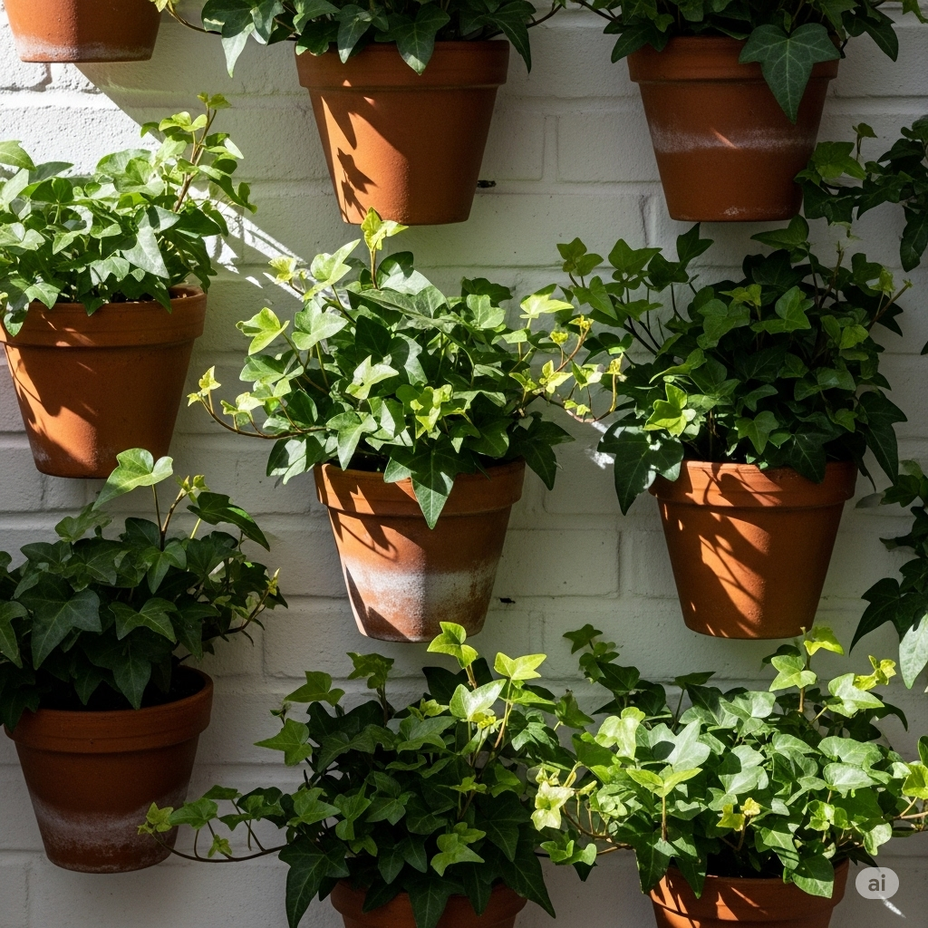 How to Train English Ivy in Wall or Shelf Containers - Home Garden Tips