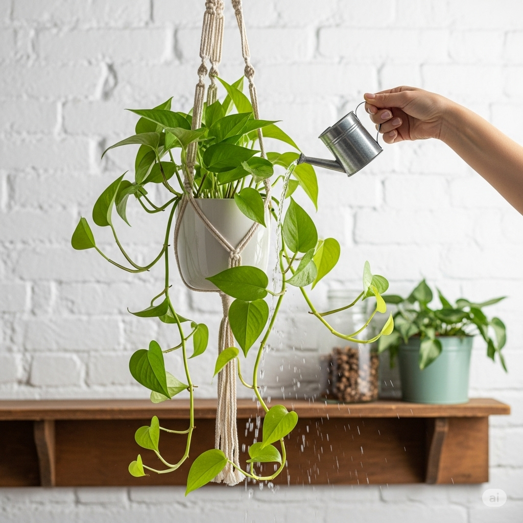 Pothos Watering Schedule: A Simple Guide for Beginners - Home Garden Tips