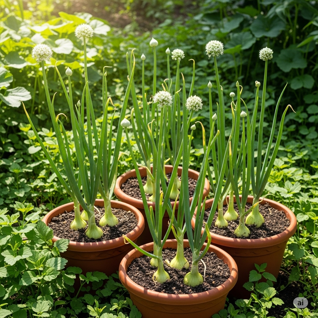 Container Gardening for Crunchy, Fresh Onions - Home Garden Tips