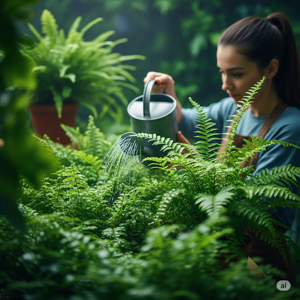 How to Water Ferns Without Making the Soil Soggy - Home Garden Tips