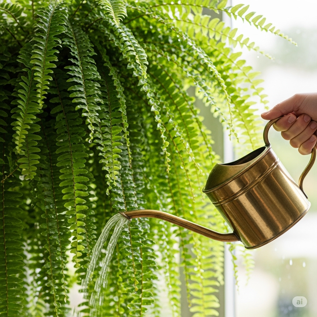 Watering Tips for Moisture-Loving Ferns Indoors - Home Garden Tips