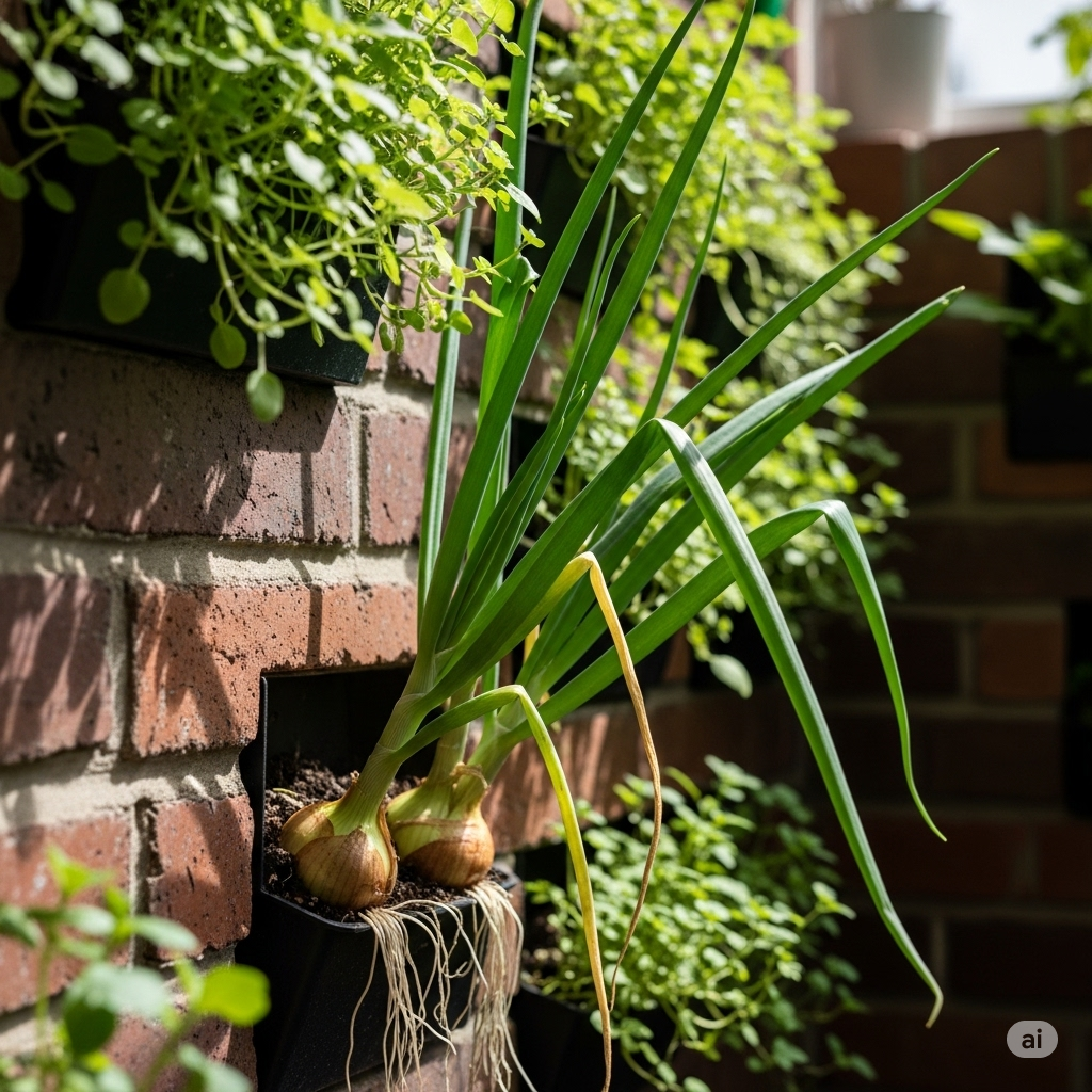 How to Grow Onions in Vertical Bottle Planters - Home Garden Tips