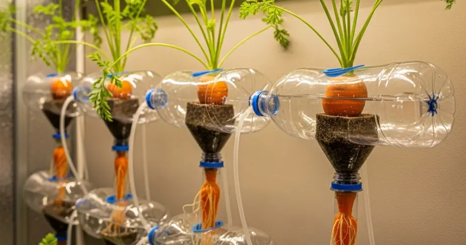 DIY Bottle Greenhouse to Sprout Carrots Early - Home Garden Tips