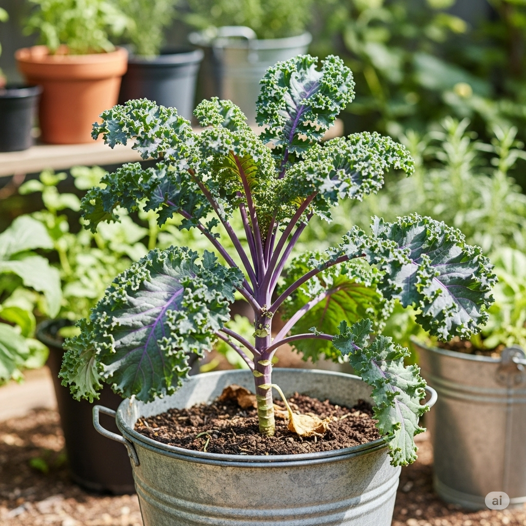 How to Grow Superfood Kale in Small Containers - Home Garden Tips