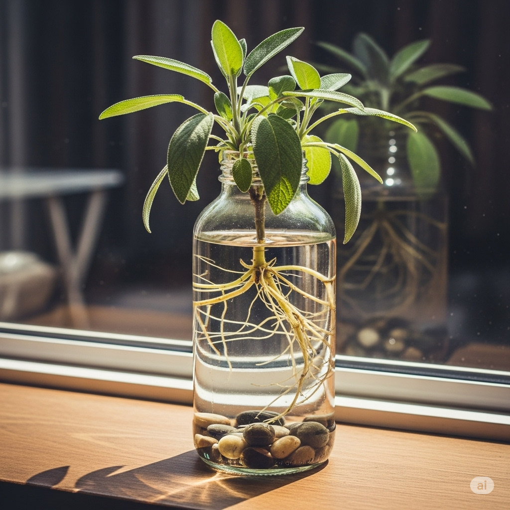 Plastic Bottle Humidity Domes for Sage Rooting - Home Garden Tips