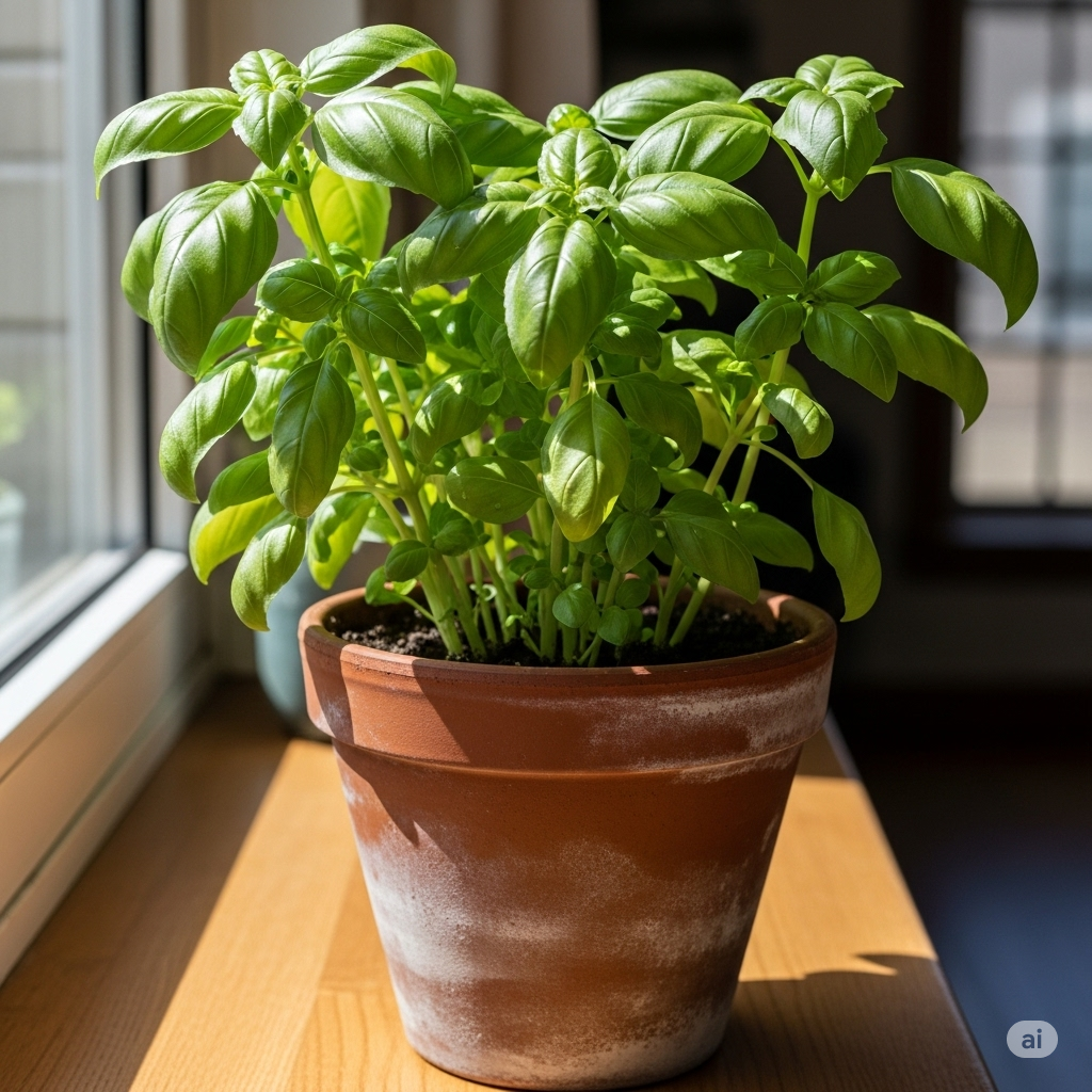 Basil in a Pot: Tips for Lush and Flavorful Leaves - Home Garden Tips