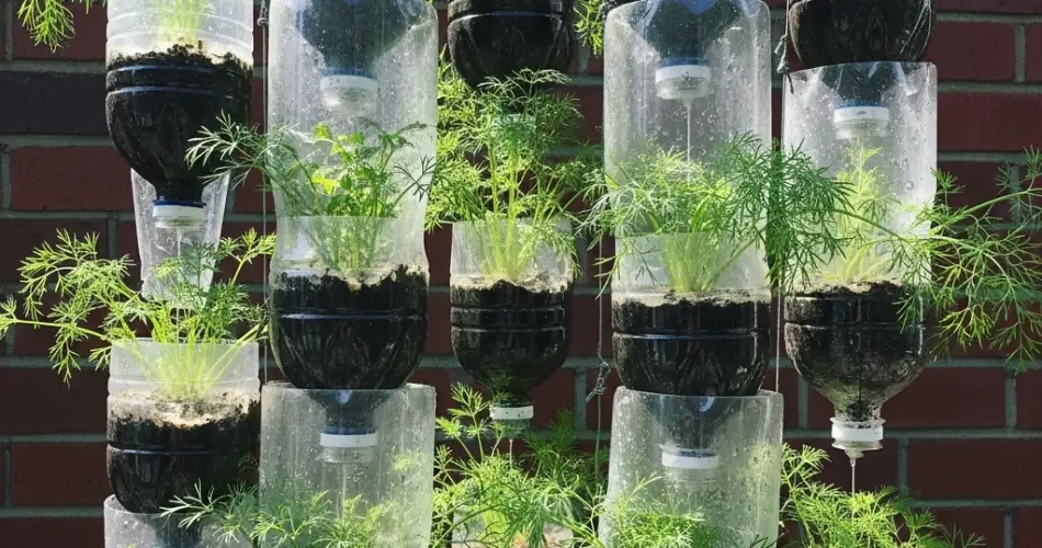 DIY Dill Garden Wall: Save Space and Reduce Waste - Home Garden Tips