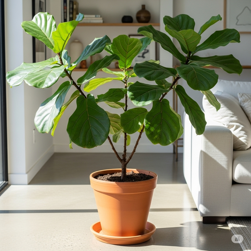 The Best Way to Keep Fiddle Leaf Fig Hydrated Year-Round - Home Garden Tips