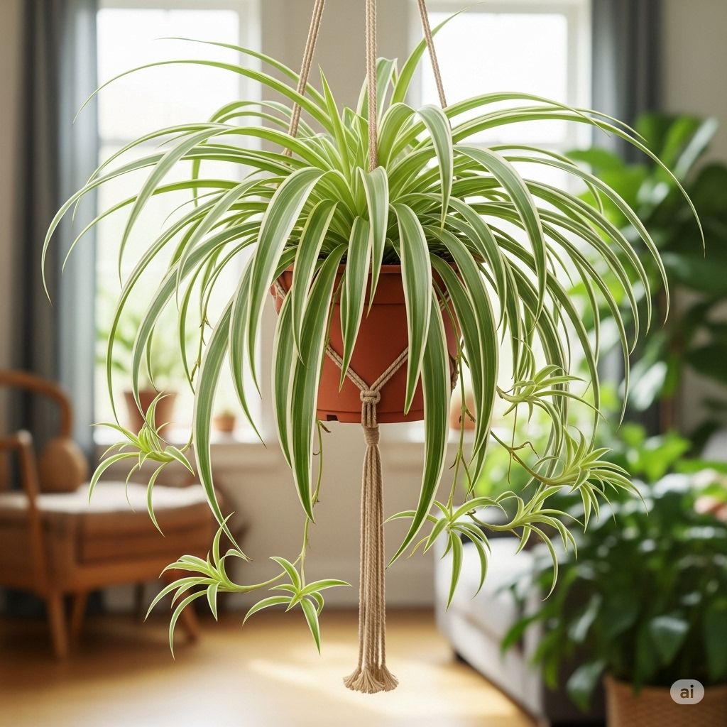Rescue a Drooping Spider Plant with the Right Water Routine - Home ...